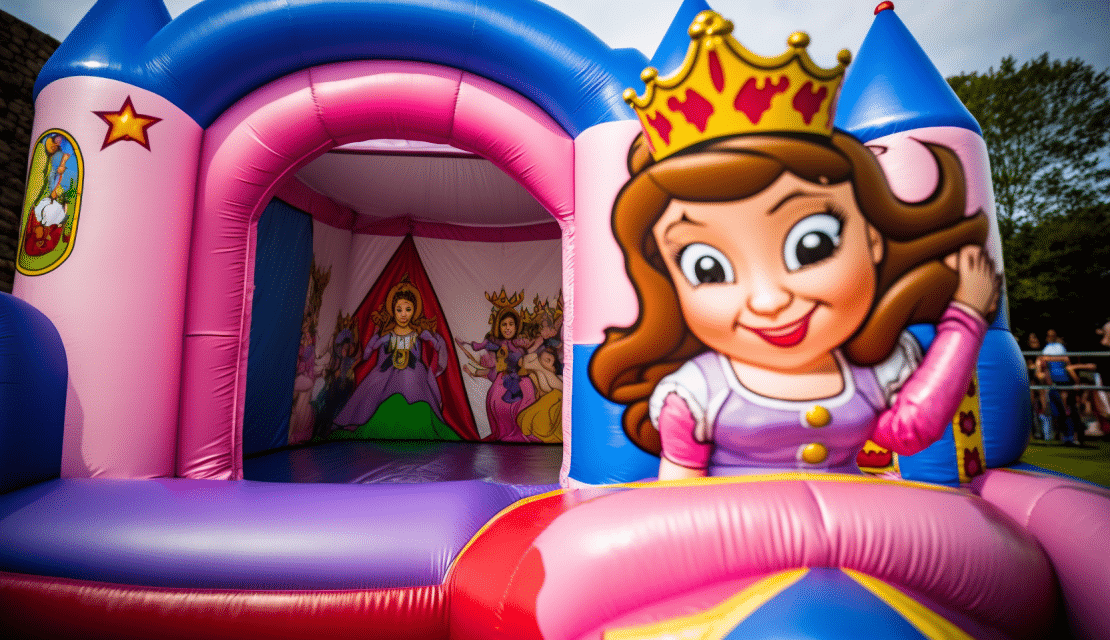 Prinzessin Hüpfburg - jetzt für Ihre Feier mieten!